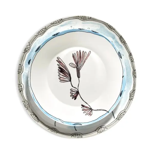 SERAX Marni Camelia Aubergine Small Serving Bowl