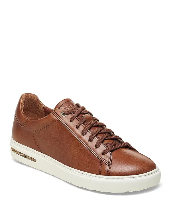 BIRKENSTOCK Bend Lace Up Sneakers - Cognac