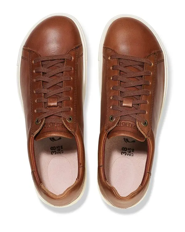BIRKENSTOCK Bend Lace Up Sneakers - Cognac