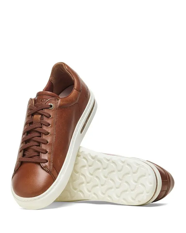 BIRKENSTOCK Bend Lace Up Sneakers - Cognac