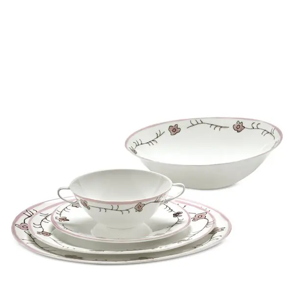 SERAX Marni Dark Viola Low Serving Bowl