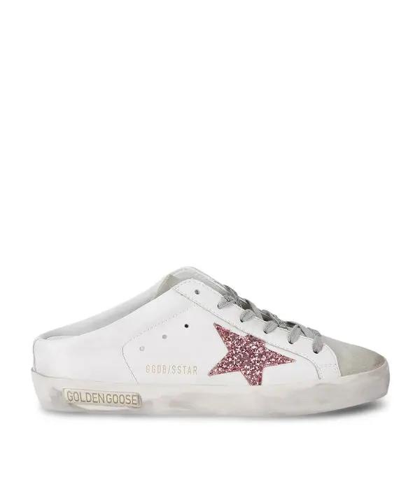 GOLDEN GOOSE Super-star Sabot Sneakers - White
