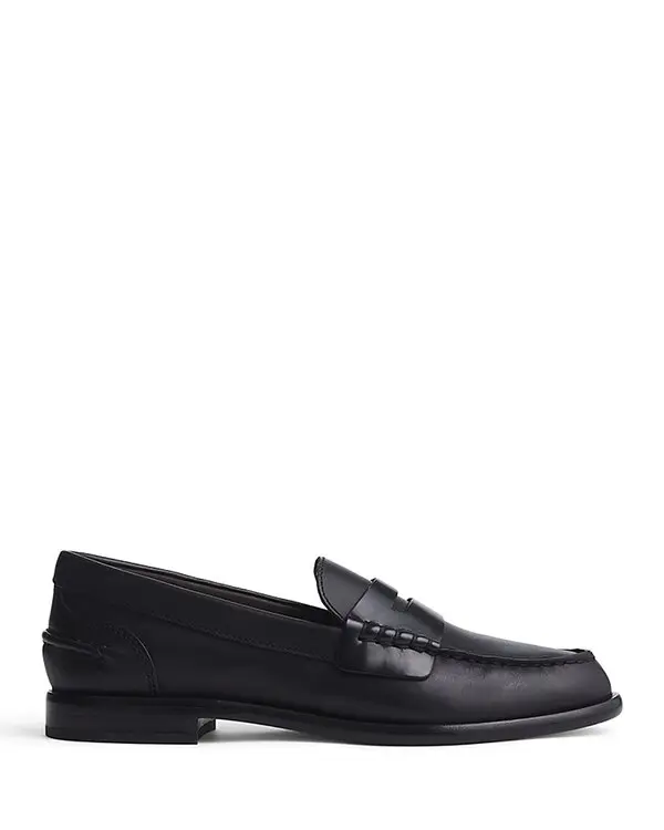Rag & Bone Carter Penny Loafers - Black