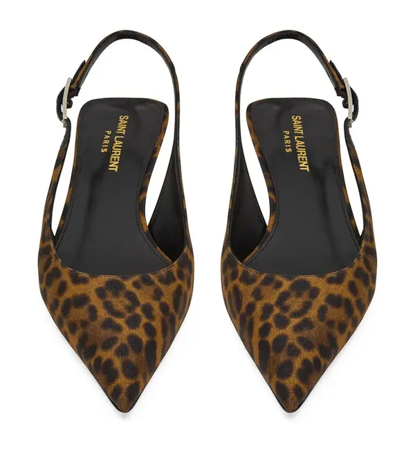 Saint Laurent Quarida Slingback Pumps