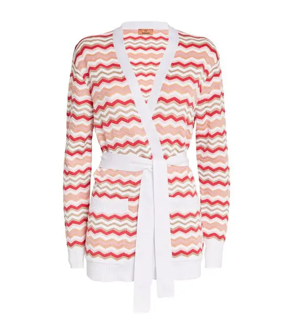 Missoni Chevron-knit Cardigan