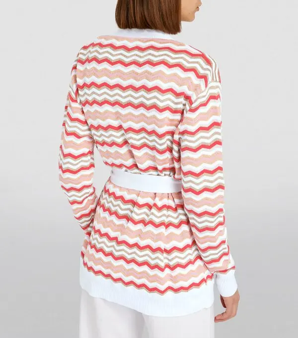 Missoni Chevron-knit Cardigan