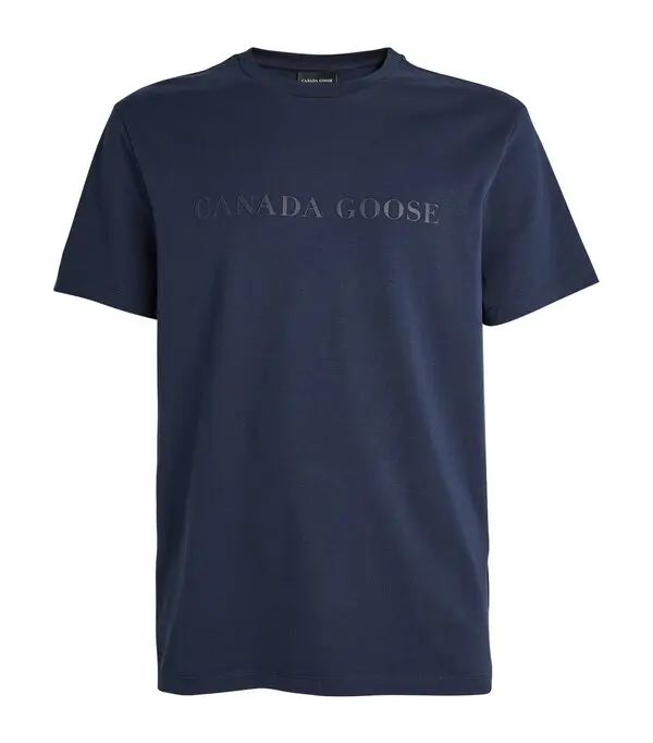 Canada Goose Cotton Emerson T-shirt - Navy
