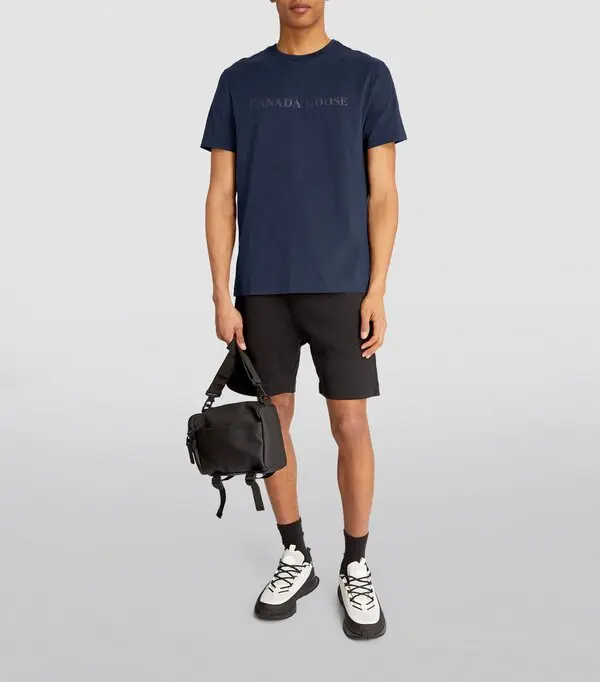 Canada Goose Cotton Emerson T-shirt - Navy