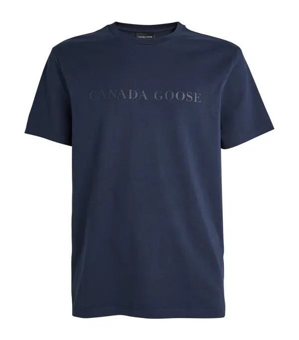 Canada Goose Cotton Emerson T-shirt - Navy