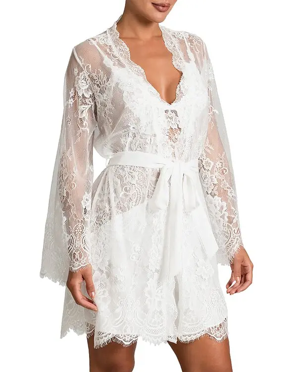 IN BLOOM BY JONQUIL Marry Me Lace Robe - Ivory