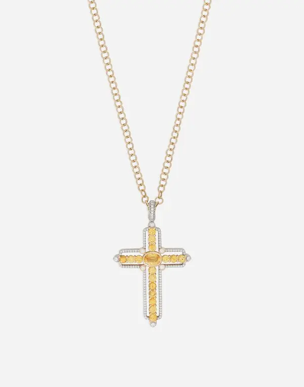 Dolce & Gabbana Cross Pendant Necklace
