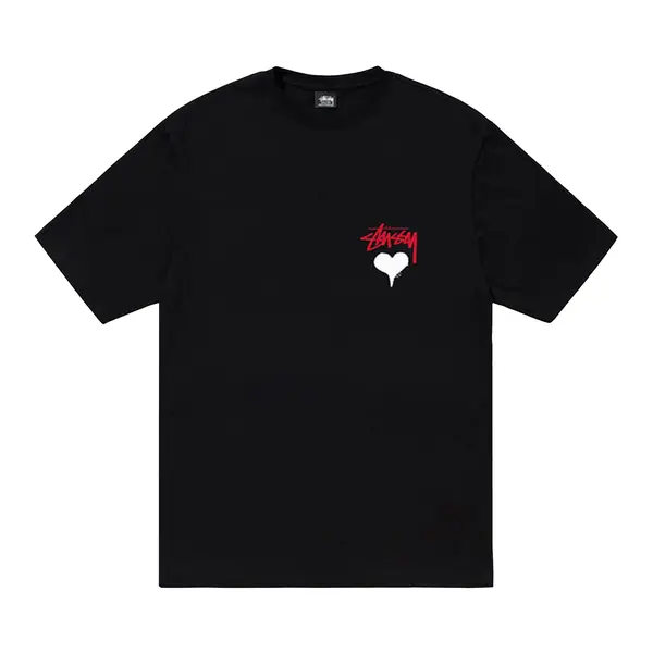 StÜssy Stock Heart Tee