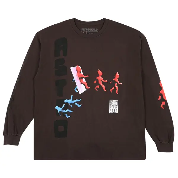 TRAVIS SCOTT Otherside Long-sleeve - Brown