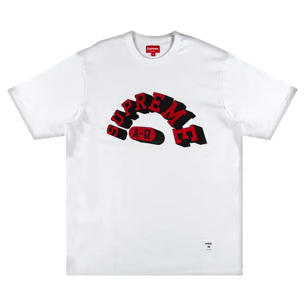 Supreme Alpha Omega Short-sleeve Top - White