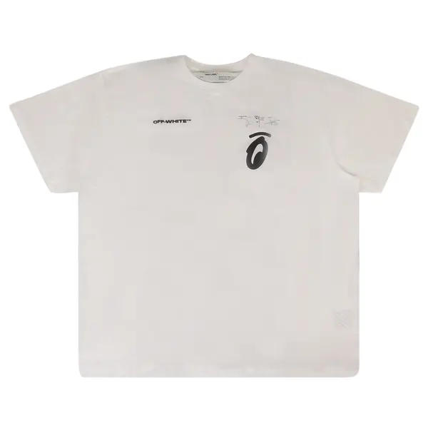 Off-White Splitted Arrows Over T-shirt - White