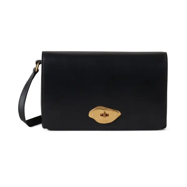 Mulberry Lana Wallet On Strap - Black