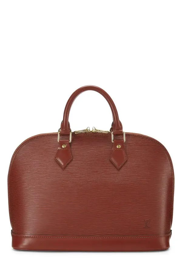 LOUIS VUITTON Cipango Gold Epi Alma - Brown