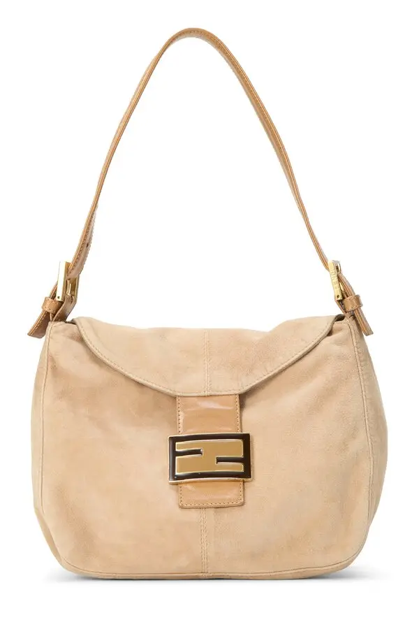 Fendi Suede Shoulder Bag
