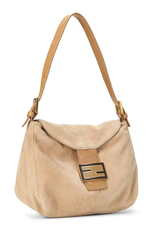 Fendi Suede Shoulder Bag