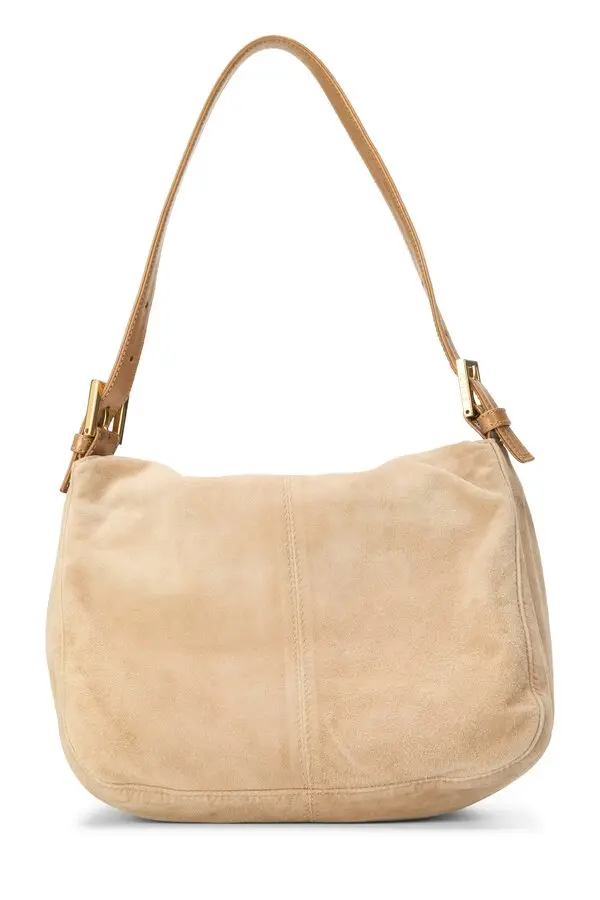 Fendi Suede Shoulder Bag