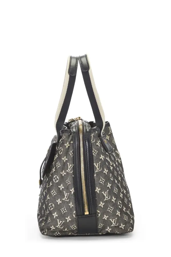 LOUIS VUITTON Monogram Mini Lin Sac Mary Kate - Navy