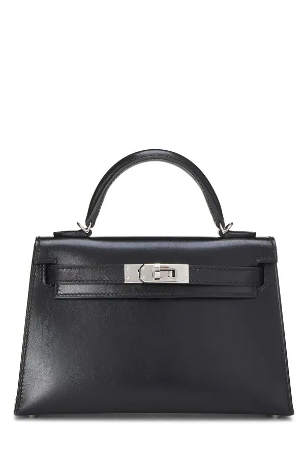 Hermès Box Kelly Sellier 20 - Black