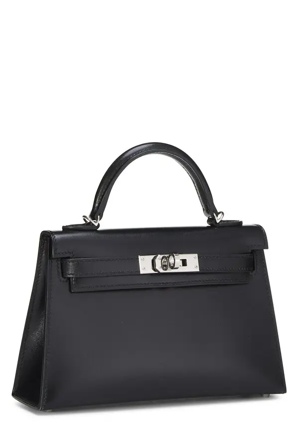 Hermès Box Kelly Sellier 20 - Black