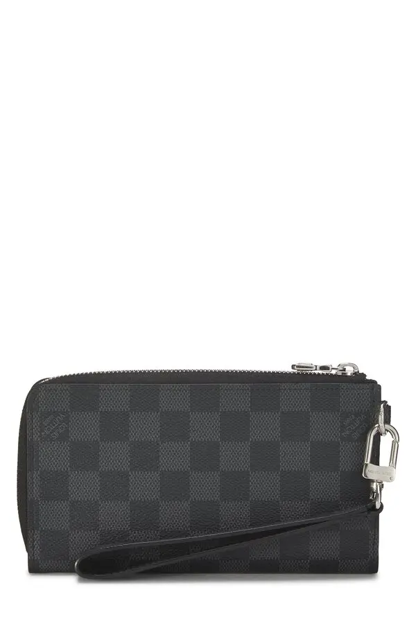 LOUIS VUITTON Damier Graphite Zippy Dragonne