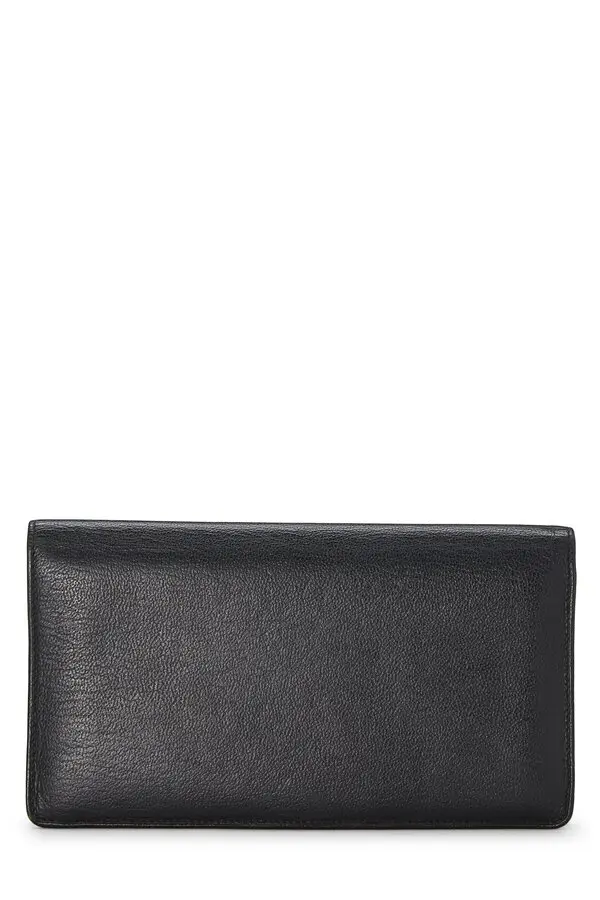 Chanel Calfskin Long Flap Wallet