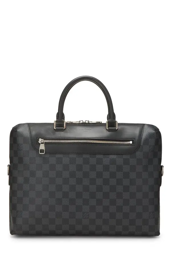 LOUIS VUITTON Damier Graphite Porte-documents Jour - Black