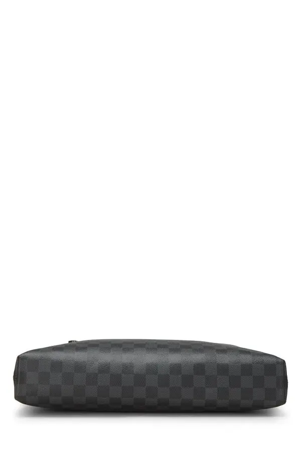LOUIS VUITTON Damier Graphite Porte-documents Jour - Black