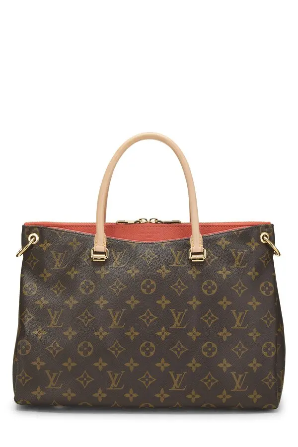 LOUIS VUITTON Monogram Canvas Pallas - Orange