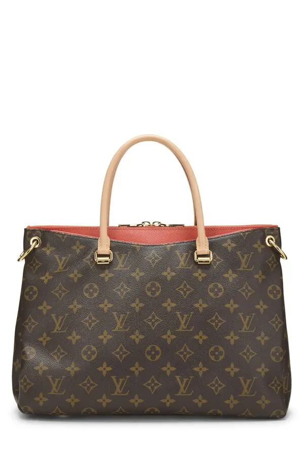 LOUIS VUITTON Monogram Canvas Pallas - Orange