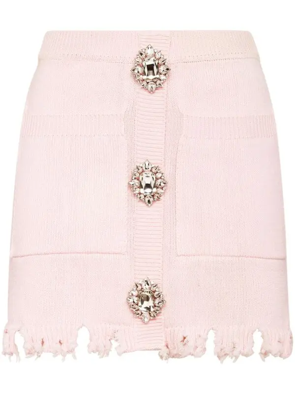 Philipp Plein Crystal-embellished Shirt - Pink