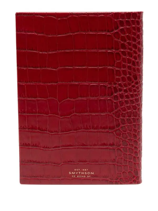 Smythson Soho Notebook - Red