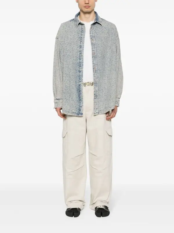 Acne Studios Wide-leg Cargo Trousers
