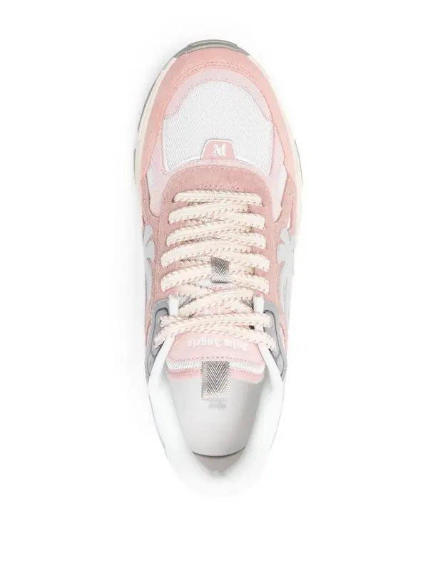 Palm Angels Pa 4 Palm-patch Sneakers - Pink
