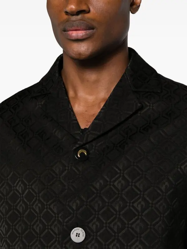 MARINE SERRE Moon Diamant Jacquard Blazer