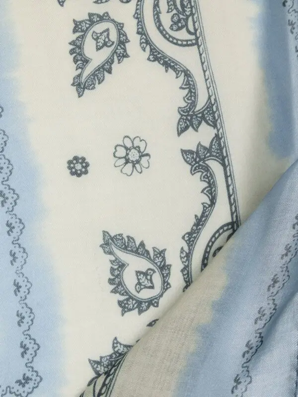 Acne Studios Paisley-print Wool Scarf