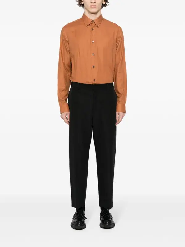Paul Smith Cotton Poplin Buttoned Shirt