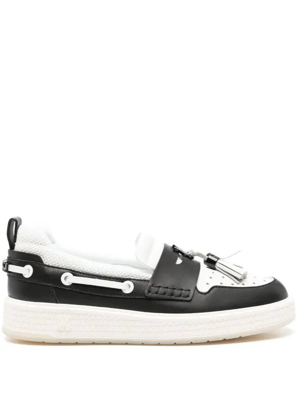 Amiri Ma Hybrid Tassel-Detailed Loafers In Black - 14% Off  display picture 1