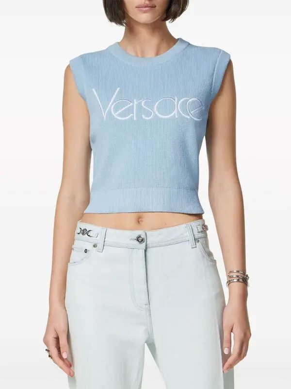 Versace 1978 Re-edition Logo Vest
