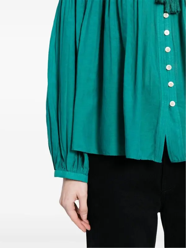 MARANT ETOILE Abadi Pintuck Blouse