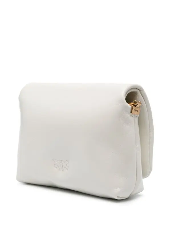 Pinko Baby Love Click Puff Crossbody Bag - Neutrals