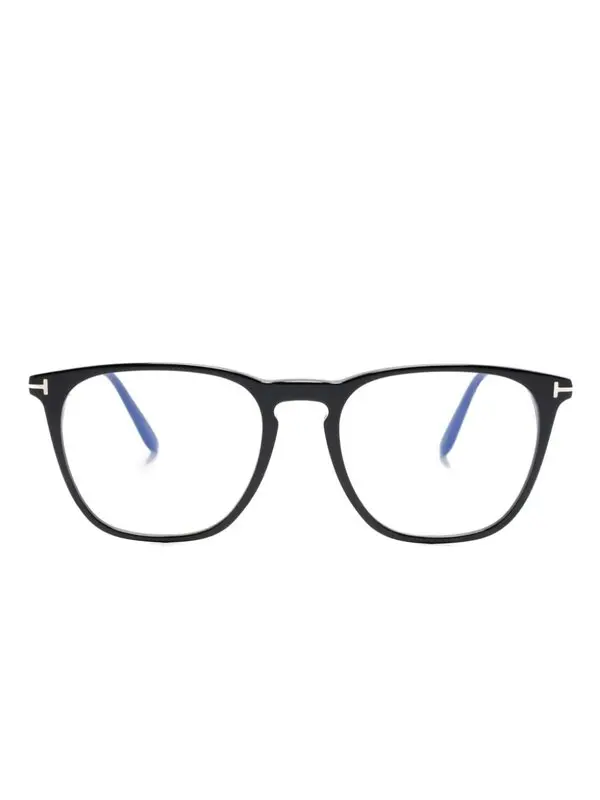 TOM FORD Square Frame Glasses - Black