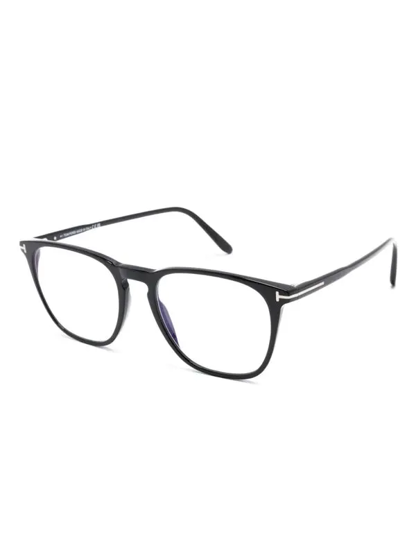 TOM FORD Square Frame Glasses - Black