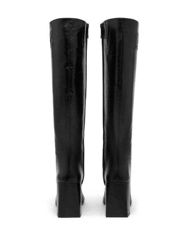 COURREGES Heritage Naplack 70mm Leather Boots