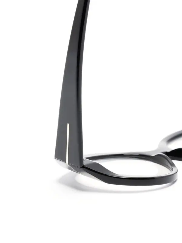 TOM FORD Round Frame Glasses - Black
