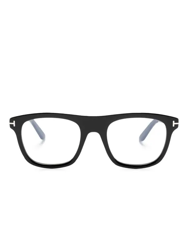 TOM FORD Square Frame Glasses - Black