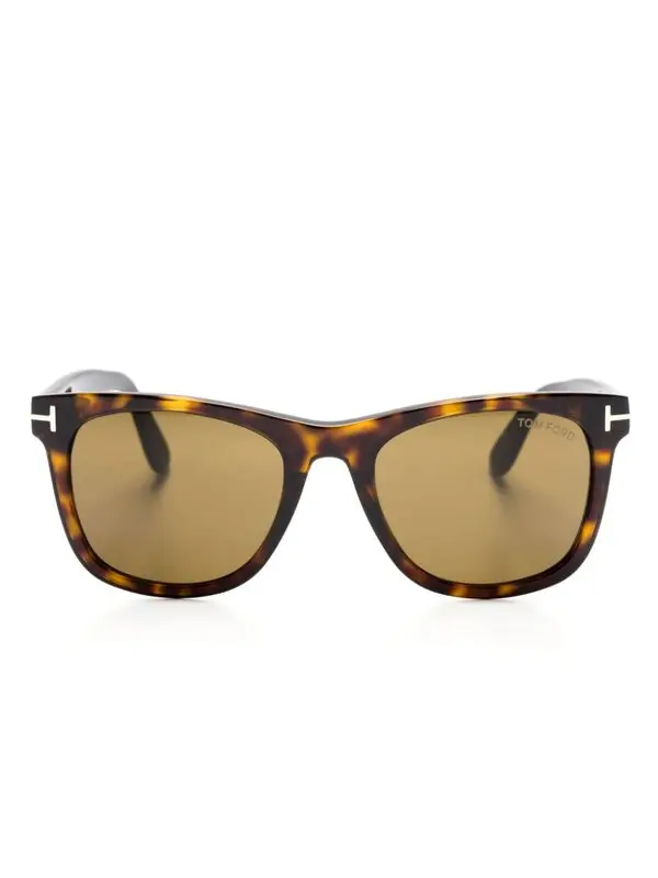TOM FORD Tortoiseshell Square-frame Sunglasses - Brown